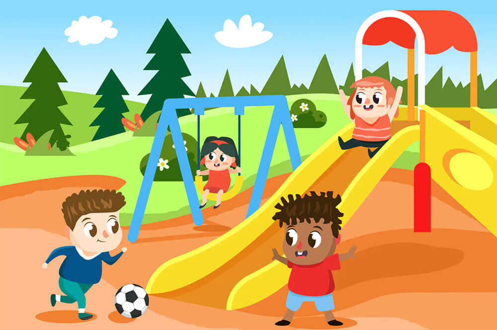 Outdoor Recess Clip Art